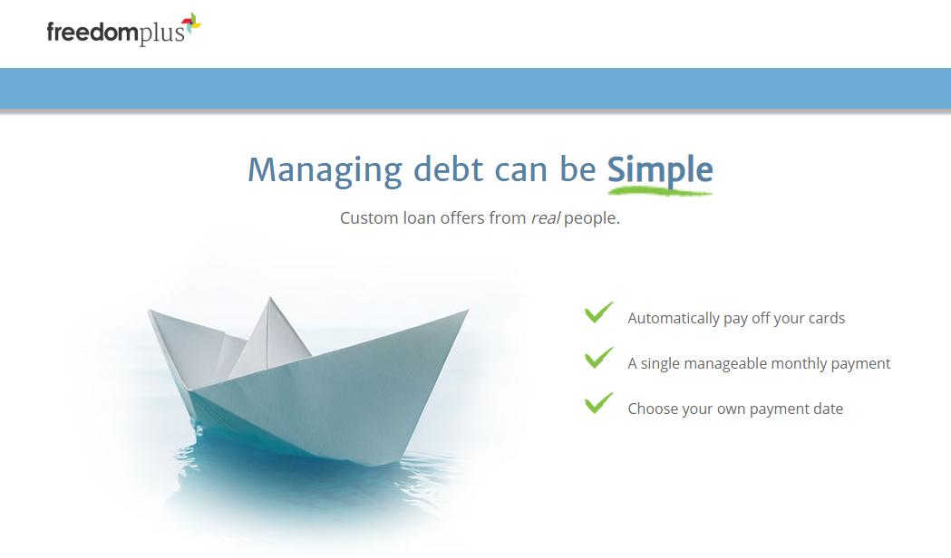 FreedomPlus Review: Great For Debt Consolidation