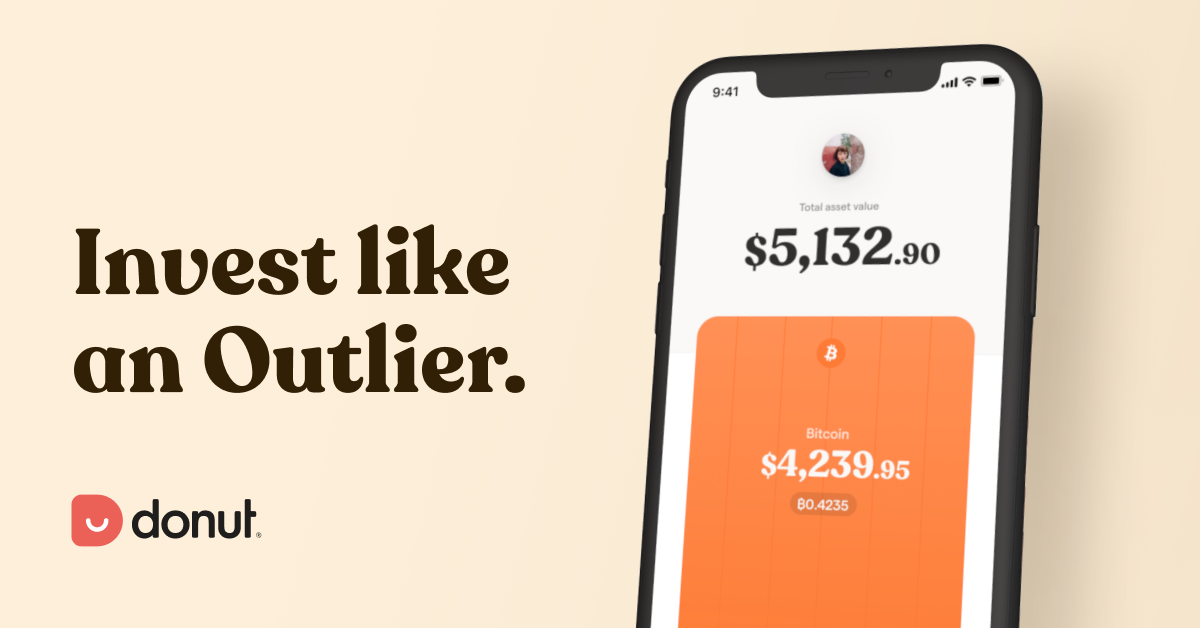 Donut Crypto Saving & Investing App Promotions: Extra 1% APY Welcome ...