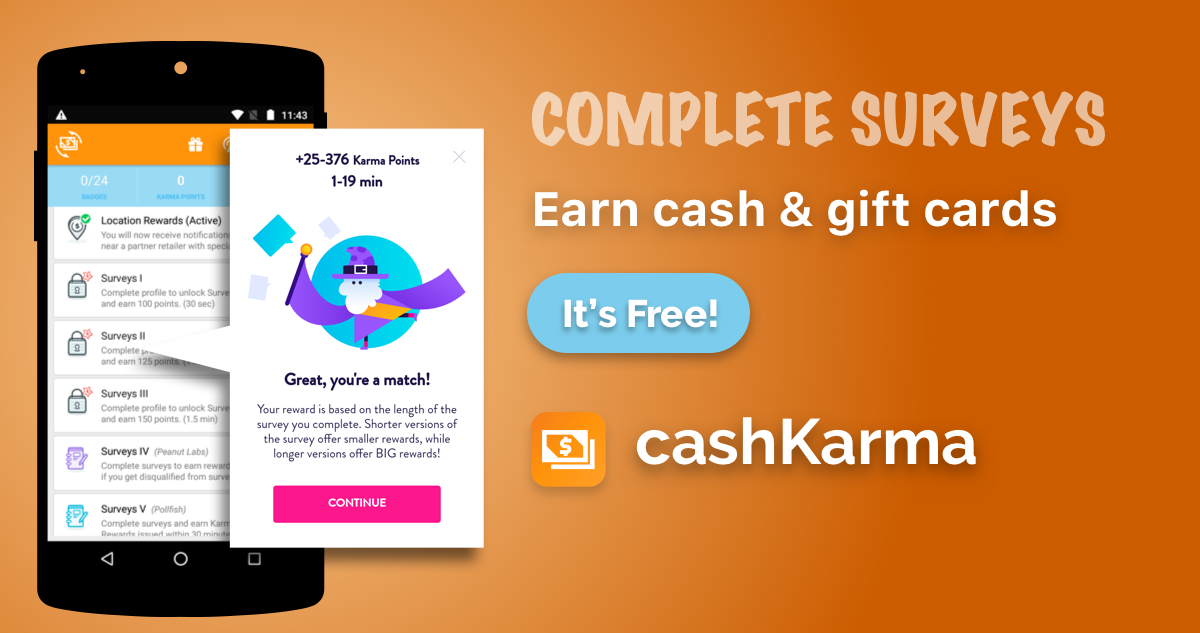 CashKarma Promotions: 500 Karma Points Sign-Up Bonus & 10%+ Referral ...